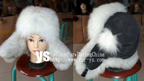 Fox Fur Hat,knitted fox Fur Hat,Fox Hat,knitting fox Fur Hat,Fox And ...