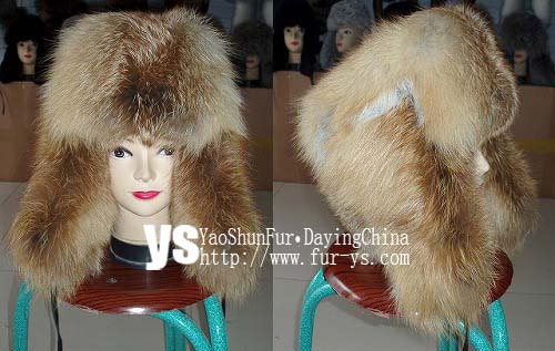Fox Fur Hat,knitted fox Fur Hat,Fox Hat,knitting fox Fur Hat,Fox And ...