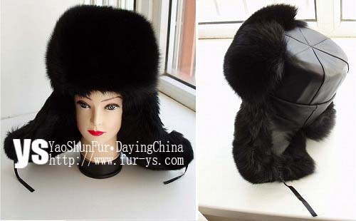 Fox Fur Hat,knitted fox Fur Hat,Fox Hat,knitting fox Fur Hat,Fox And ...