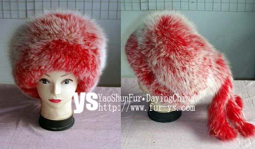 Fox Fur Hat,knitted fox Fur Hat,Fox Hat,knitting fox Fur Hat,Fox And ...